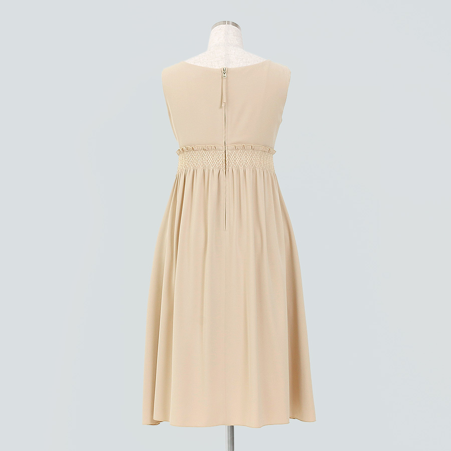 ノースリーブワンピース（Sサイズ / ベージュ / FOXEY（フォクシー）） / 【公式】Brista（ブリスタ）-洋服サブスク・レンタル