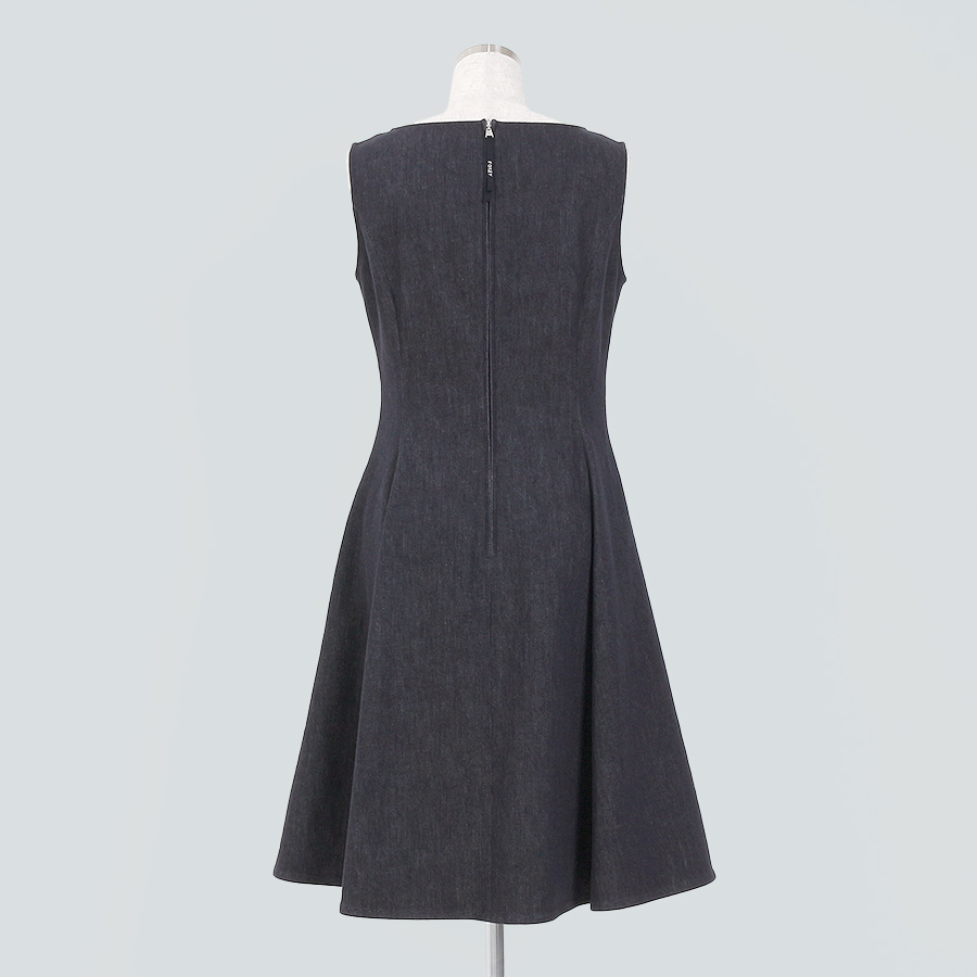 デニムフレアワンピース（Lサイズ / ブルー / インディゴ / FOXEY（フォクシー）） / 【公式】Brista（ブリスタ）-洋服サブスク・レンタル