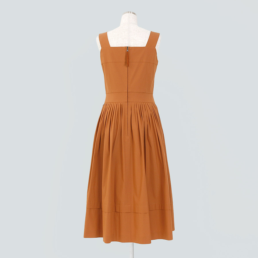 フロントボタンワンピース（Mサイズ / アンティークブリック / FOXEY（フォクシー）） / 【公式】Brista（ブリスタ）-洋服サブスク・レンタル