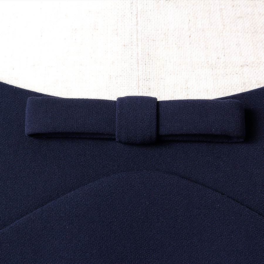 フロントリボンワンピース（Mサイズ / ネイビー / FOXEY（フォクシー）） / 【公式】Brista（ブリスタ）-洋服サブスク・レンタル